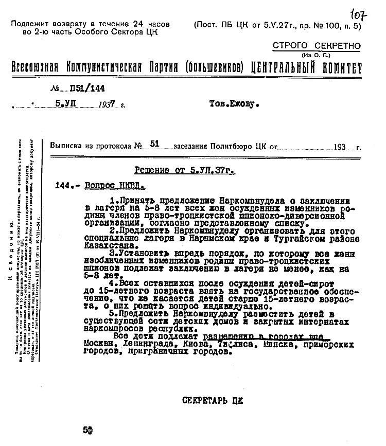 Как Сталин расправлялся с членами семей репрессированных: antisovetsky — LiveJournal