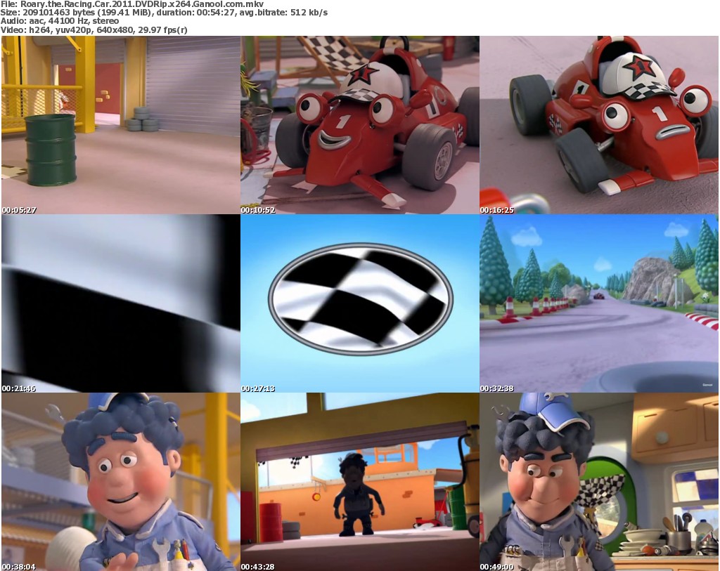 Roary the Racing Car (2011) DVDRip ~ movie game download