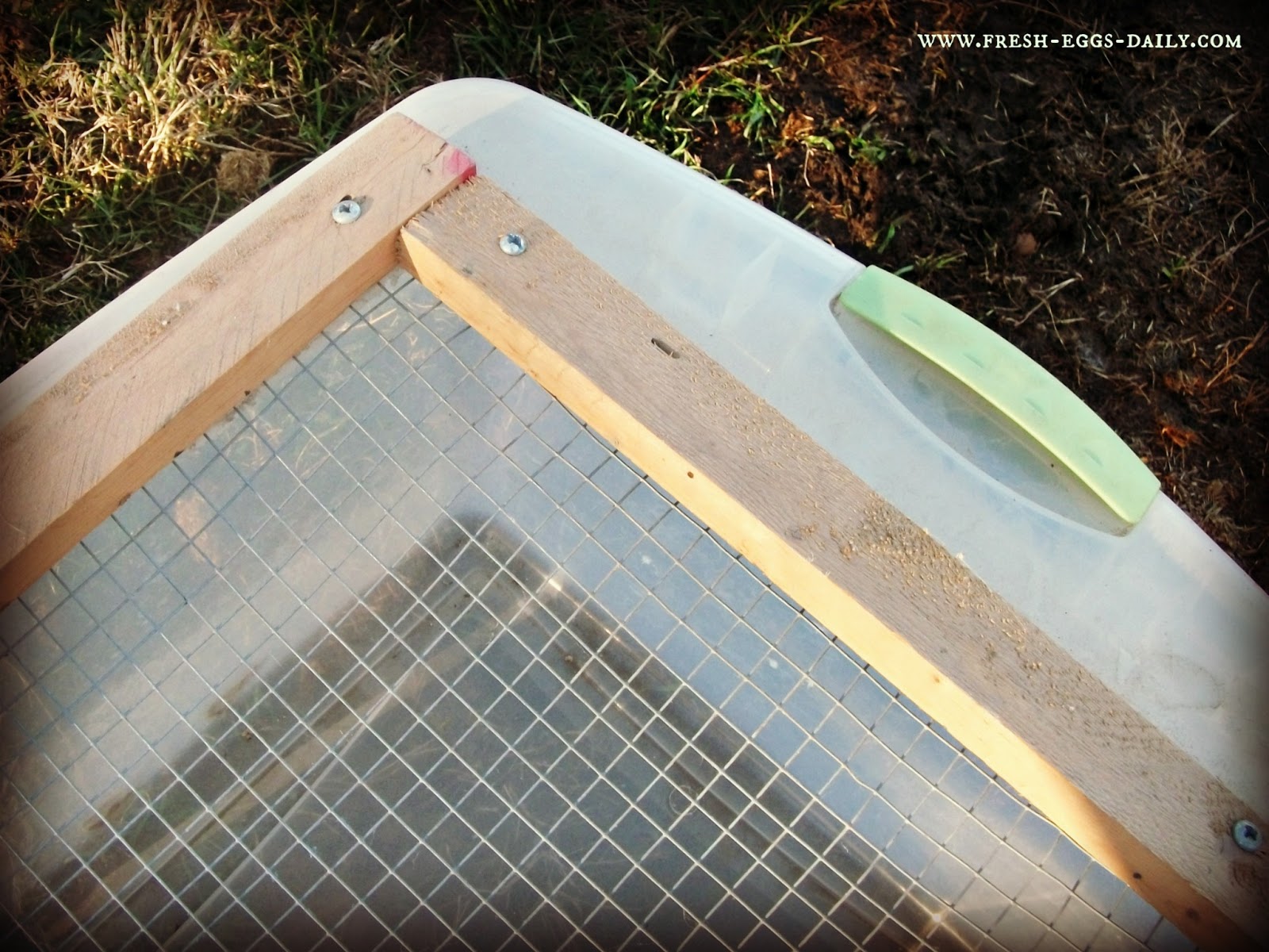 Make a Plastic Tote Brooder Box for Chicks - Fresh Eggs Daily® with ...