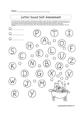 De Mello Teaching: Letter Sound Assessment