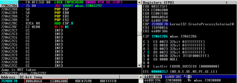 Reveralabs: Using MBAE To Disable MBAE, and Subverting ASLR/DEP