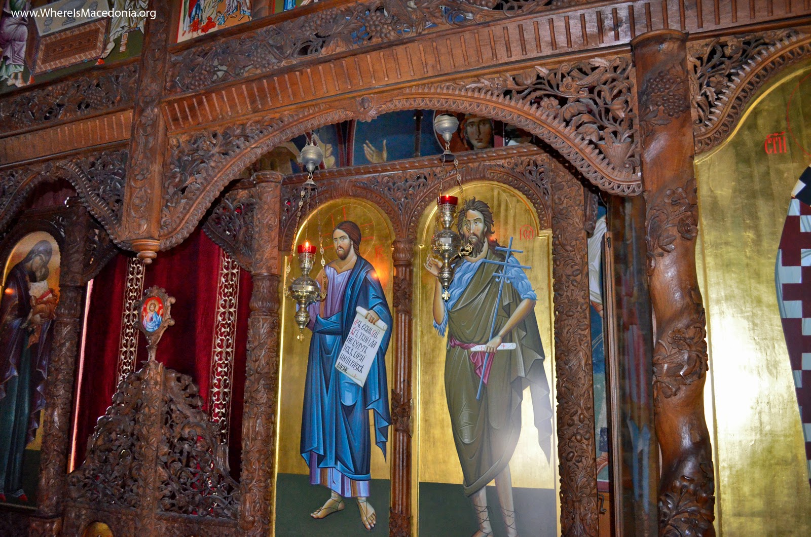 Kalishta Monastery near Struga, Macedonia - Macedonia Postcards