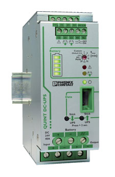 Steven Engineering News: Phoenix Contact QUINT UPS-IQ Battery Management