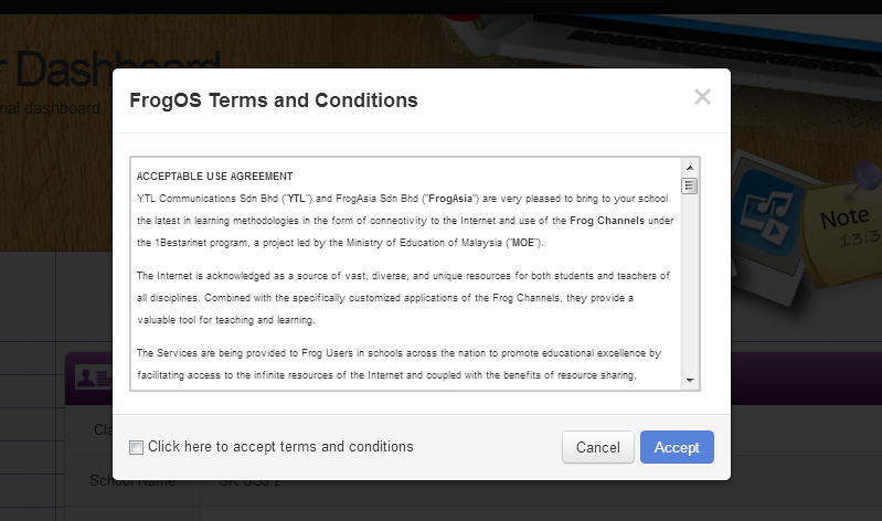 SEKOLAH KEBANGSAAN USJ 2: VLE FROG