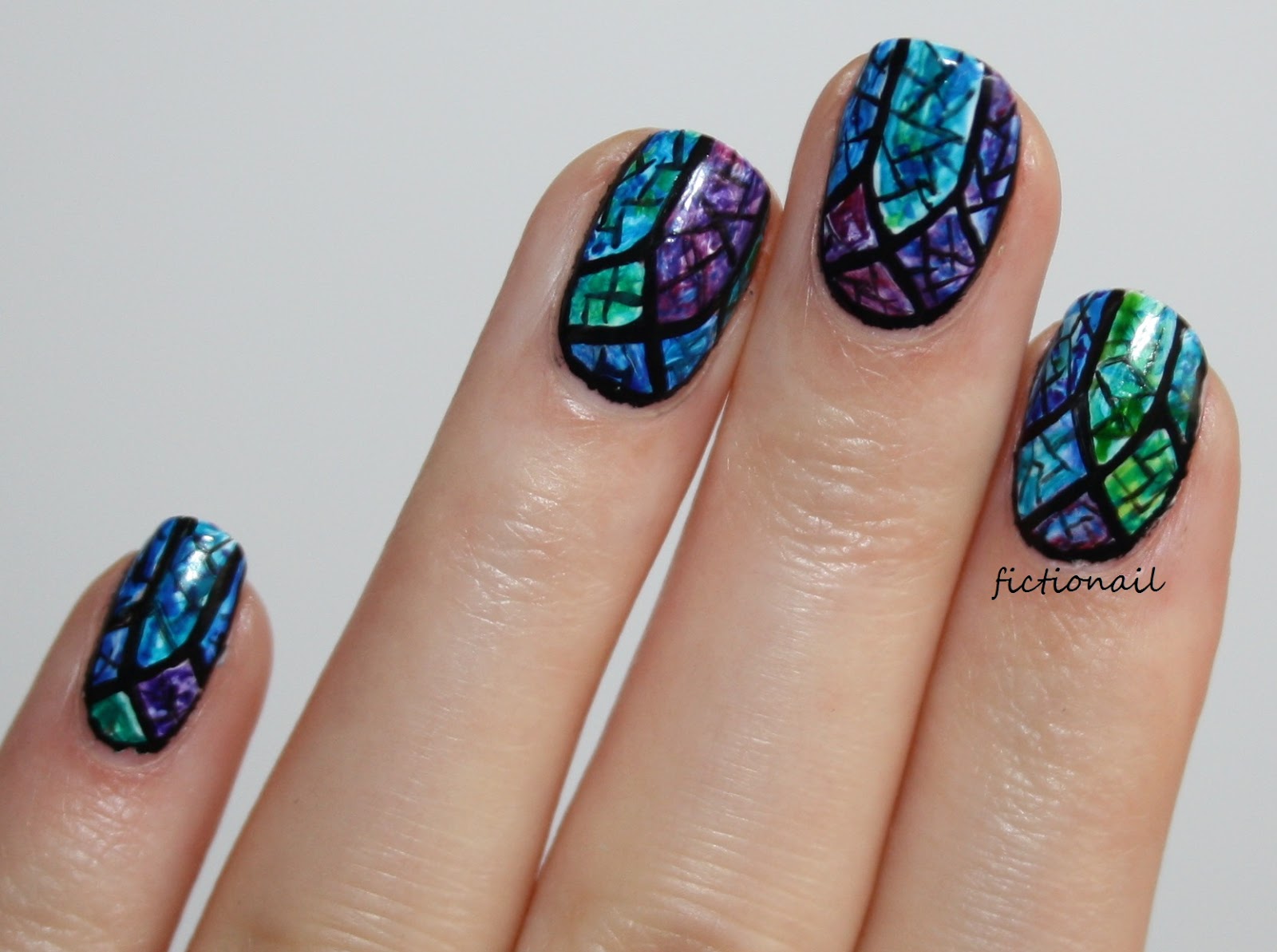 Stained Glass Windows Nails