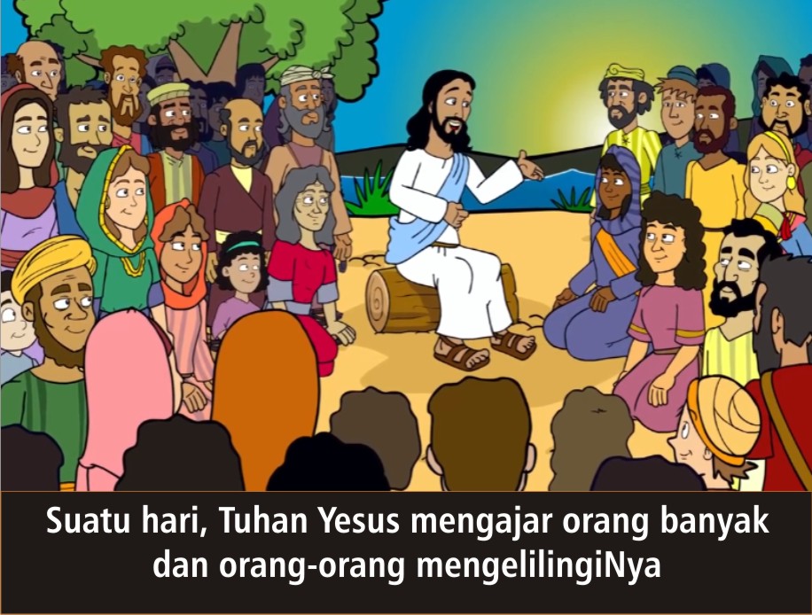 Komik Alkitab Anak: Tuhan Yesus Meredakan Angin Ribut