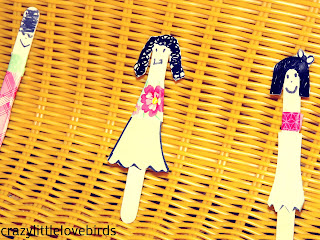 Crazylittlelovebirds: Arts & crafts kind of morning! :)