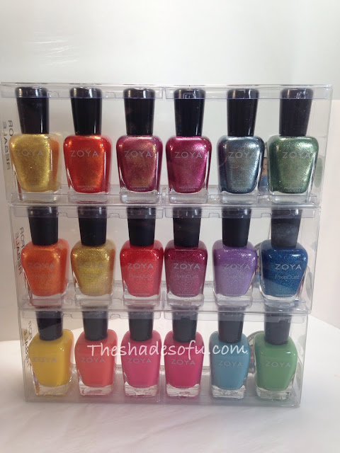 Zoya Stunning Collection Swatches, Review - The Shades Of U