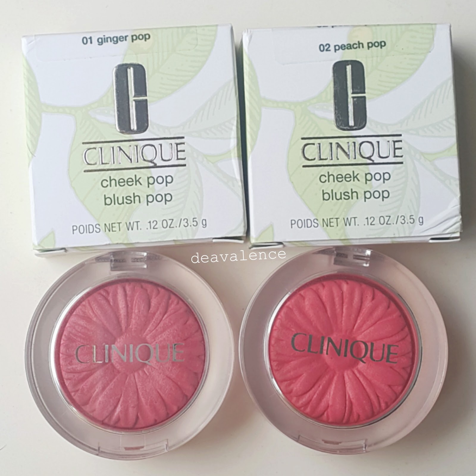 deavalence: Clinique Cheek Pop Blush Pop : Ginger Pop and Peach Pop