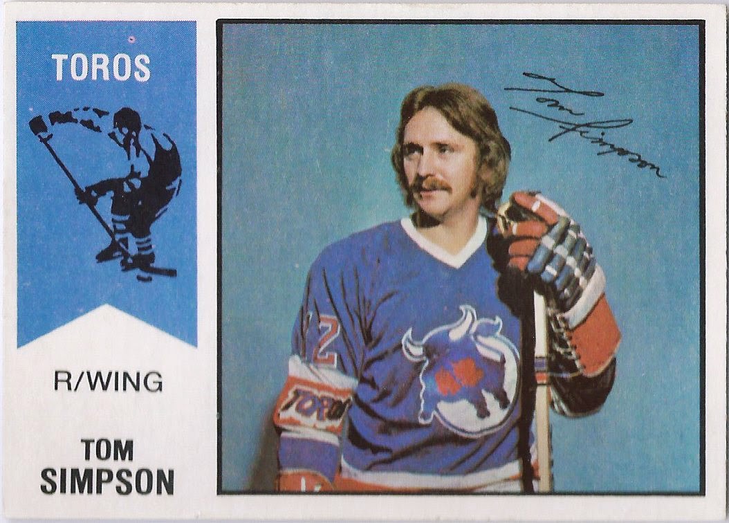 The History of Hockey Cards: 74-75 OPC WHA Set Card by Card #16 - Tom ...