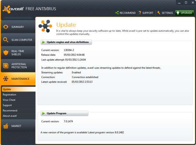NEWS : Avast Antivirus mendapat update ke versi 8