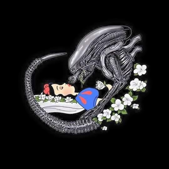 JIMSMASH ! ! !: ALIEN VS SNOW WHITE
