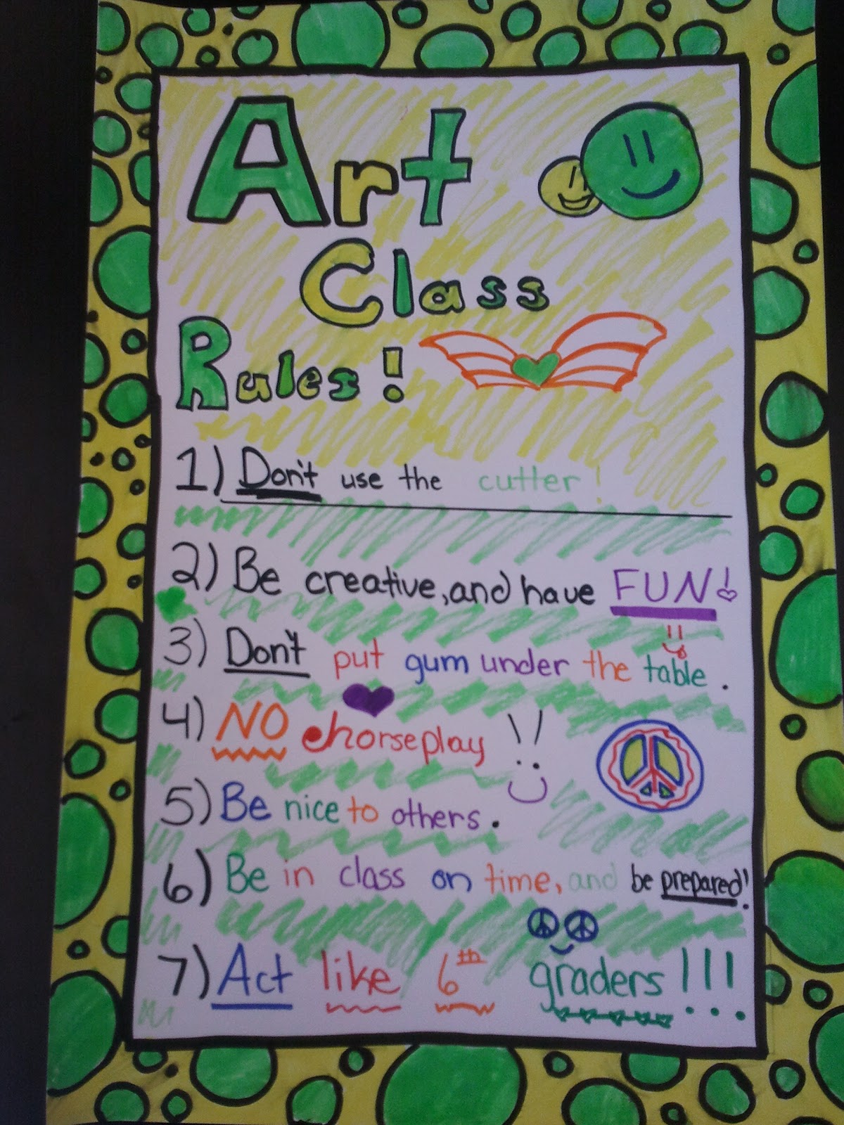 6th Grade Art: October 2012
