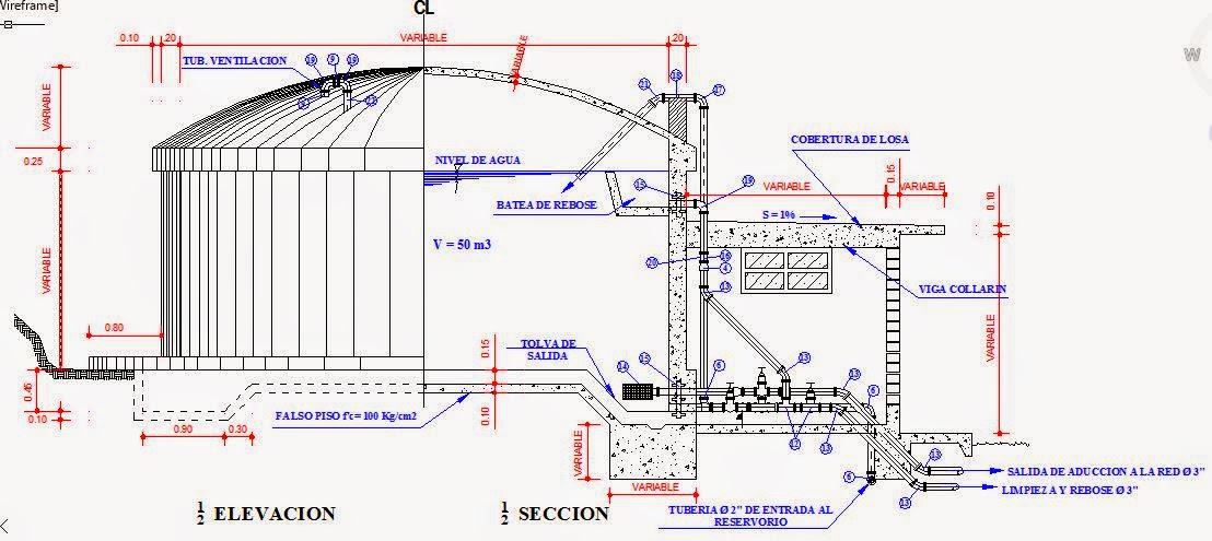 Proyecto de Abastecimiento de Agua Potable "Pampamarca": Reservorio