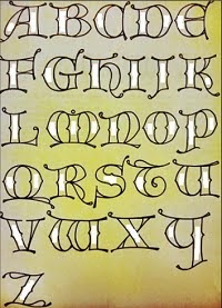 Calligraphy For Beginners: Lombardic Alphabet