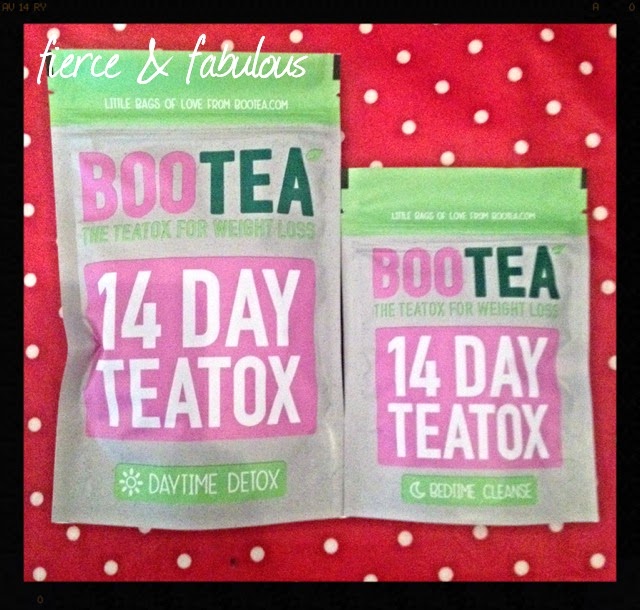 fierce and fabulous: Bootea: The easiest 4lb I've ever lost in two weeks