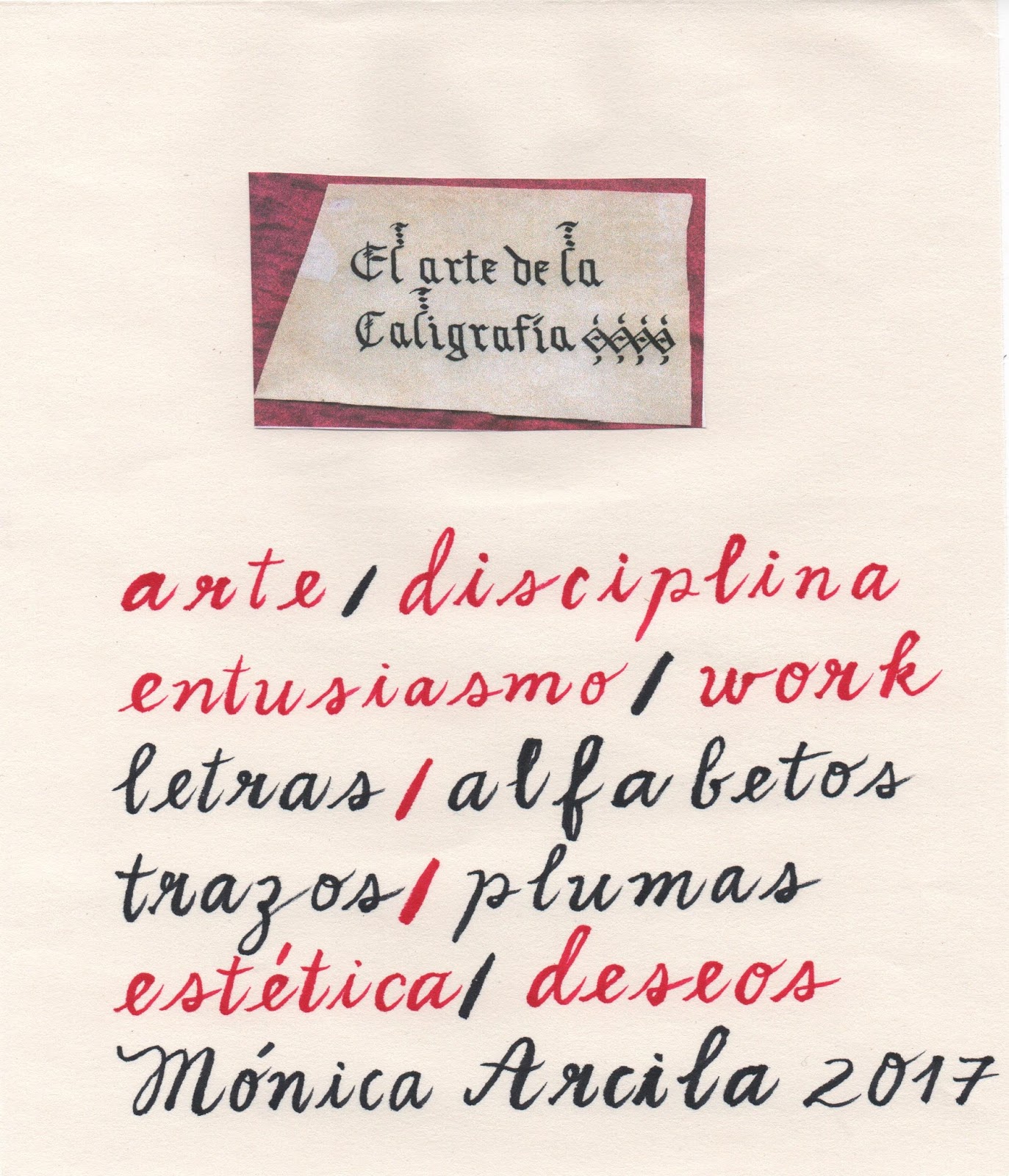 Caligrafía-Mónica Arcila R. Básica-Artística-Creativa Calligraphy for ...