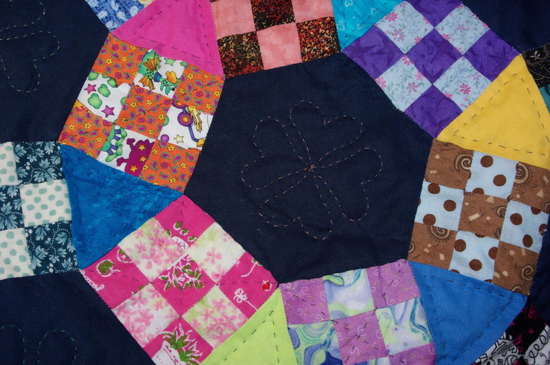 Sane, Crazy, Crumby Quilting: Working on the Chain, Gang!