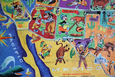 Walt Disney United States Character Map - Living a Disney LifeLiving a ...