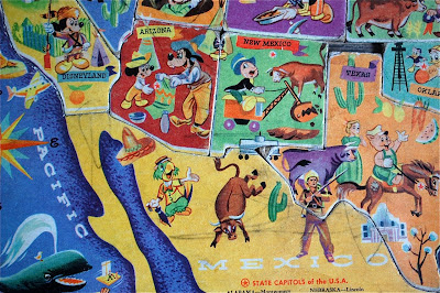 Walt Disney United States Character Map - Living a Disney LifeLiving a ...