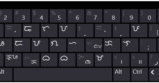 Baybayin Fonts and Typography: Baybayin Keyboard Layout for Windows 7 ...