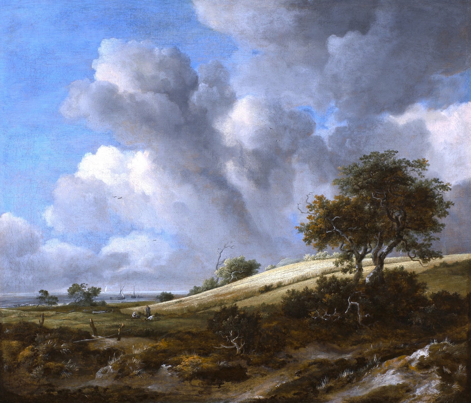 Viático de Vagamundo: Seashore by Jacob van Ruisdael