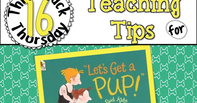 Throwback Thursday - "Let's Get a Pup", said Kate | The Picture Book ...