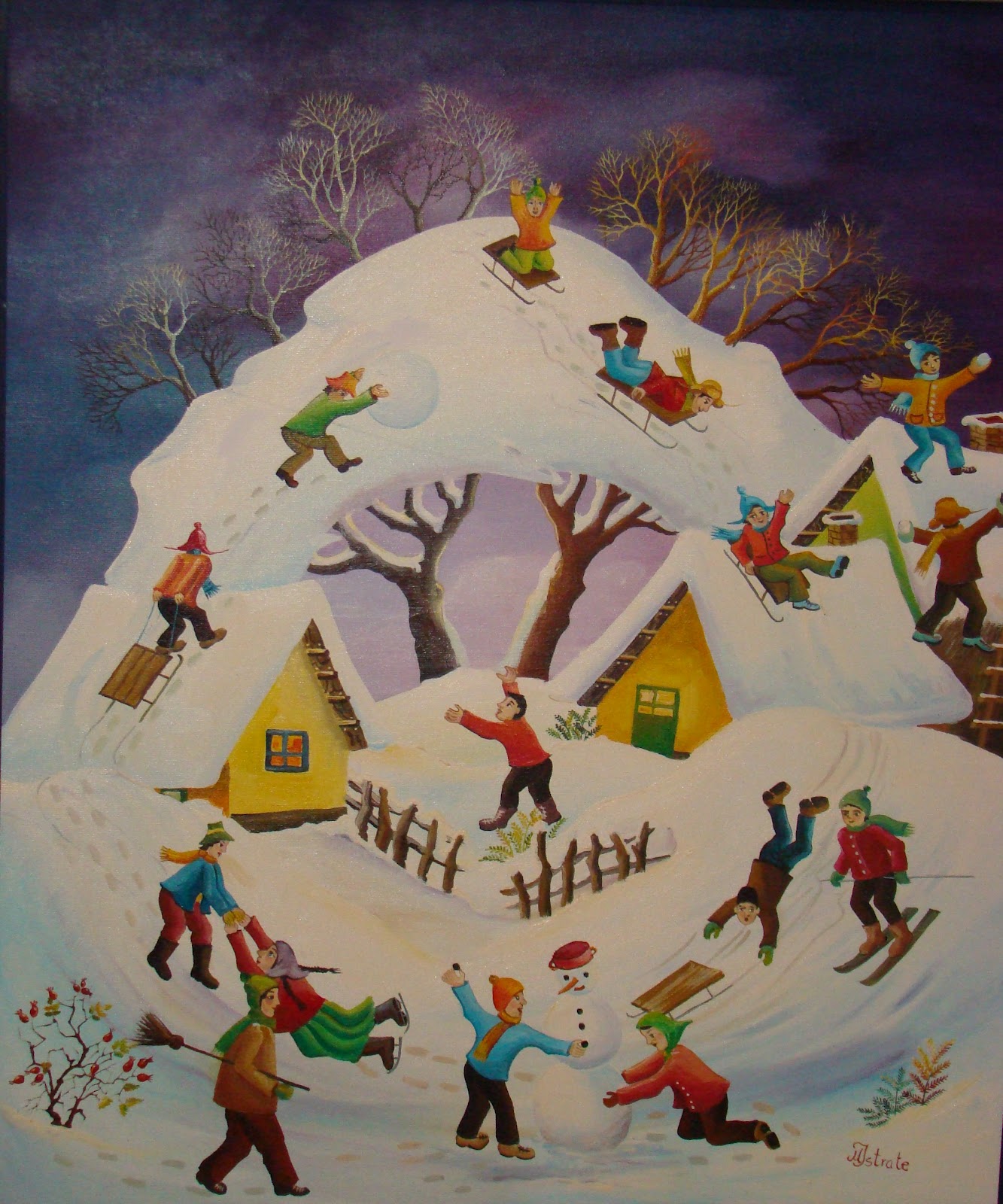 Pictura Naiva - Maricela Istrate