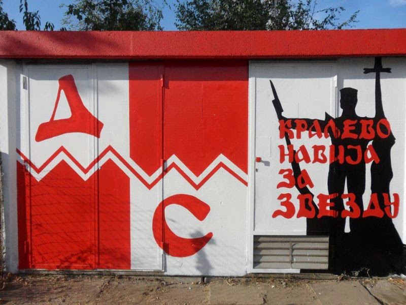 Delije graffiti - Ultras Avanti - The Way of Life