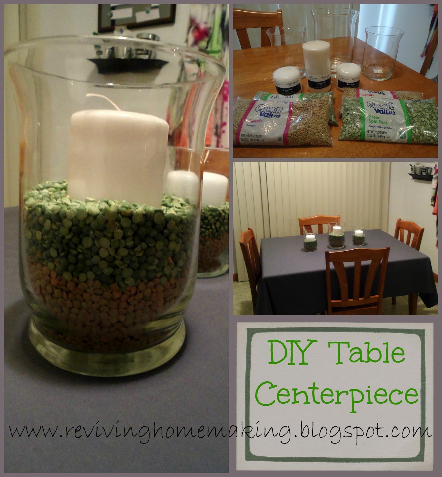 Reviving Homemaking: DIY Table Centerpiece