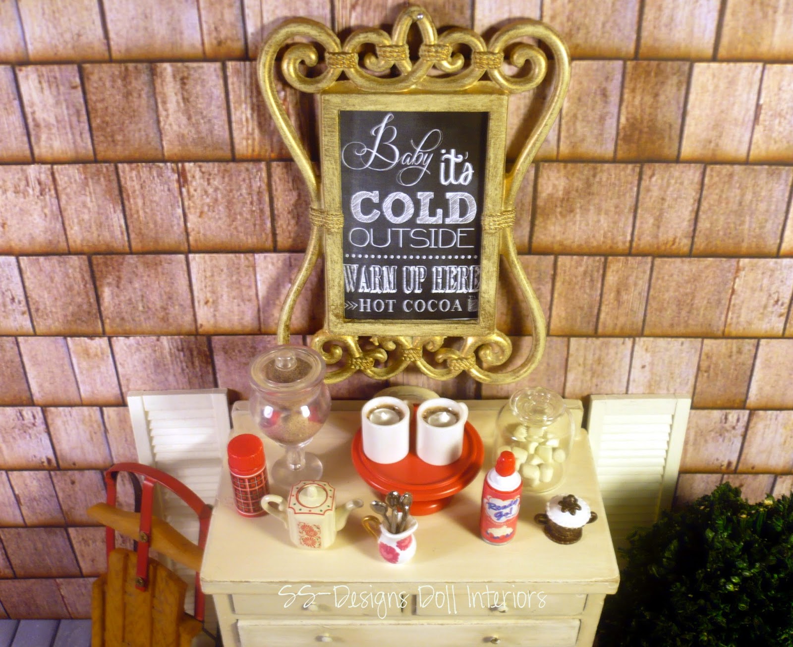 Inside The Barbie Craft Room: Baby It's Cold Outside
