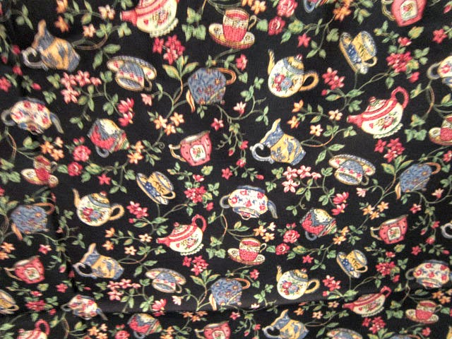 Relevant Tea Leaf: Tea Themed Fabric