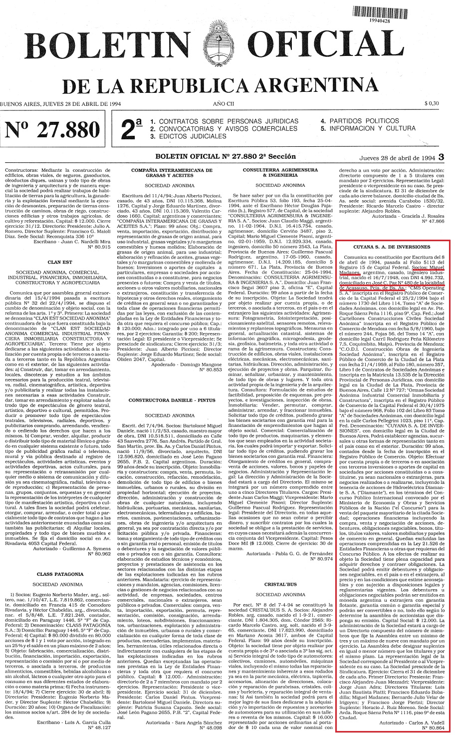 Presidencia de Mauricio Macri: febrero 2018