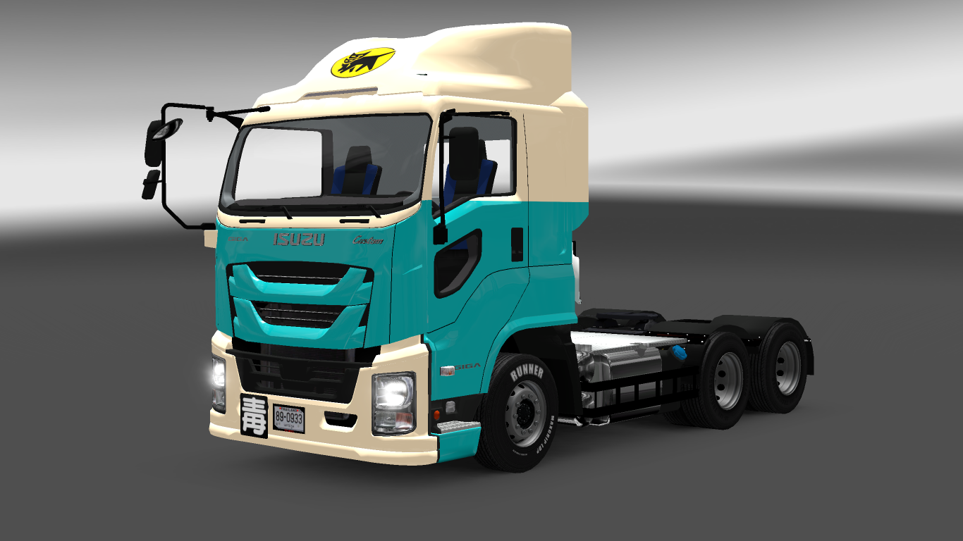 Mod ets pack: Isuzu giga 2017 ets2