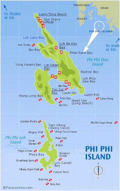 All Attractions Around the World: Phi Phi Islands | Love at first sight