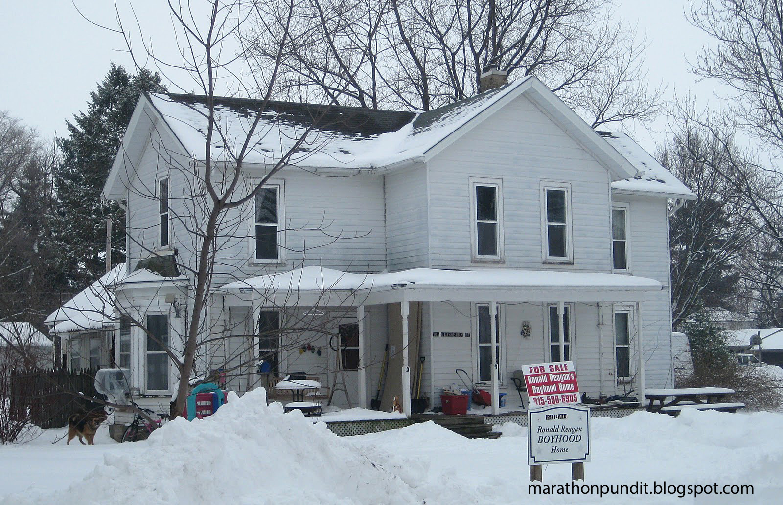 Marathon Pundit: Report from Tampico, Illinois on Reagan's 100th birthday