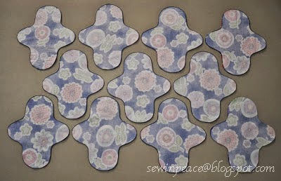 Sew in Peace: Cloth Feminine Pad Tutorial