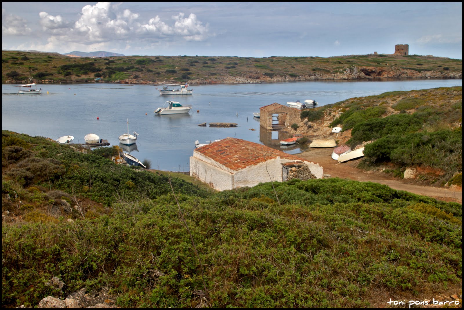 -MENORCA-: Puerto de Sanitja.