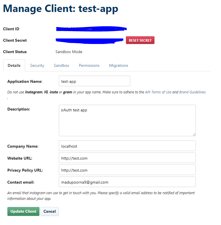 trchWorld: Retrieve Instagram profile information using oAuth 2.0 using ...