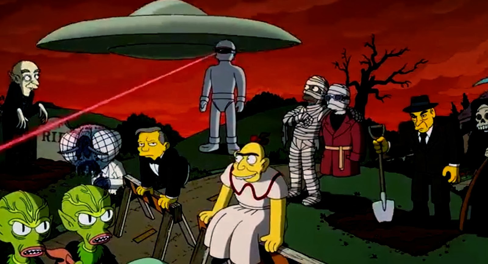 Immortalized in horror auteur Guillermo del Toro's "Simpsons" opening ...