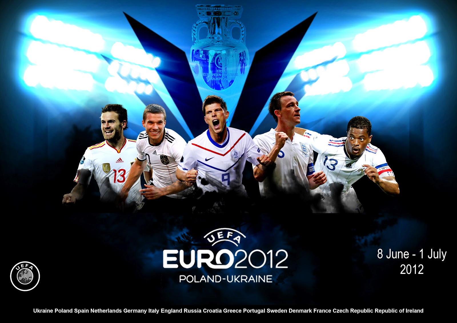 Koleksi Wallpaper UEFA EURO 2012