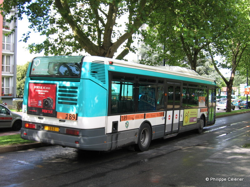 Les Tramways,Métro,RER,Bus de la RATP: Bus 189