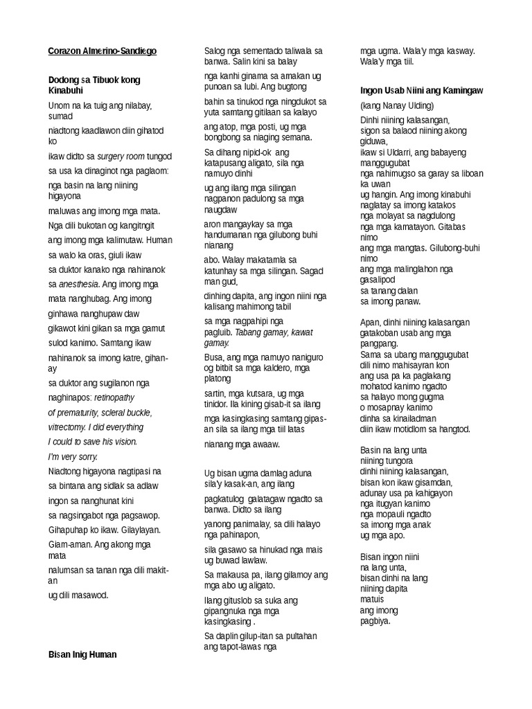 balak bisaya - philippin news collections