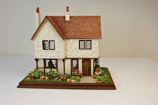 Miniature Miniatures - Nell Corkin: A Pargeted House