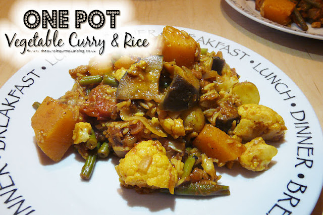 One Pot Vegetable Curry & Rice