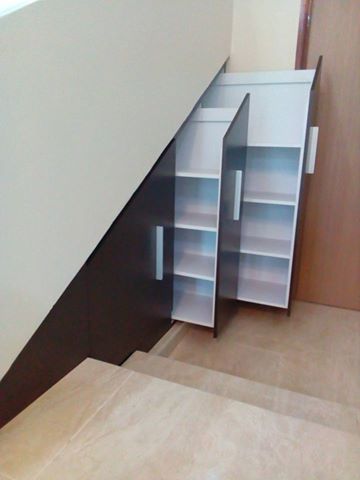 View Desain Rak Sepatu Bawah Tangga Gif