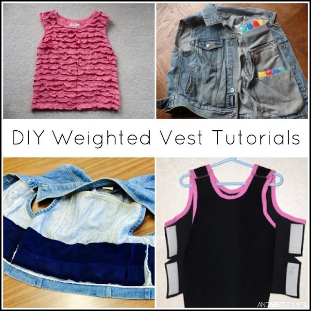 10 DIY Weighted Vest & Pressure Vest Tutorials {Sensory Hacks for Kids ...