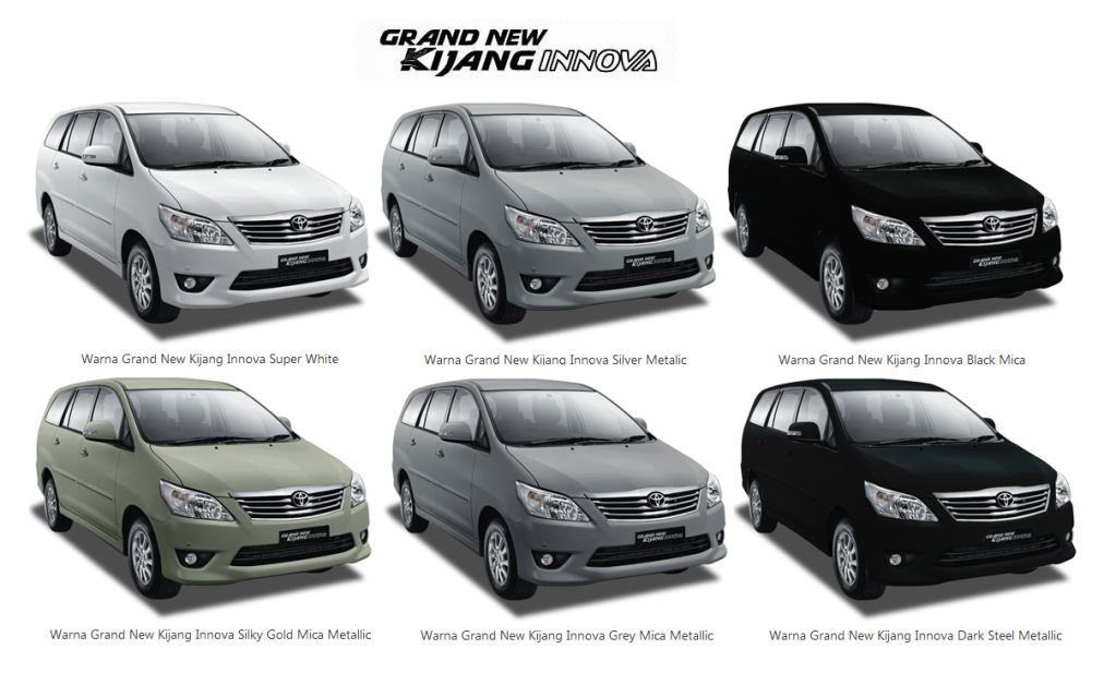 Big Space For Big Family - Grand New Toyota Kijang Innova 2.5 V A/T ...