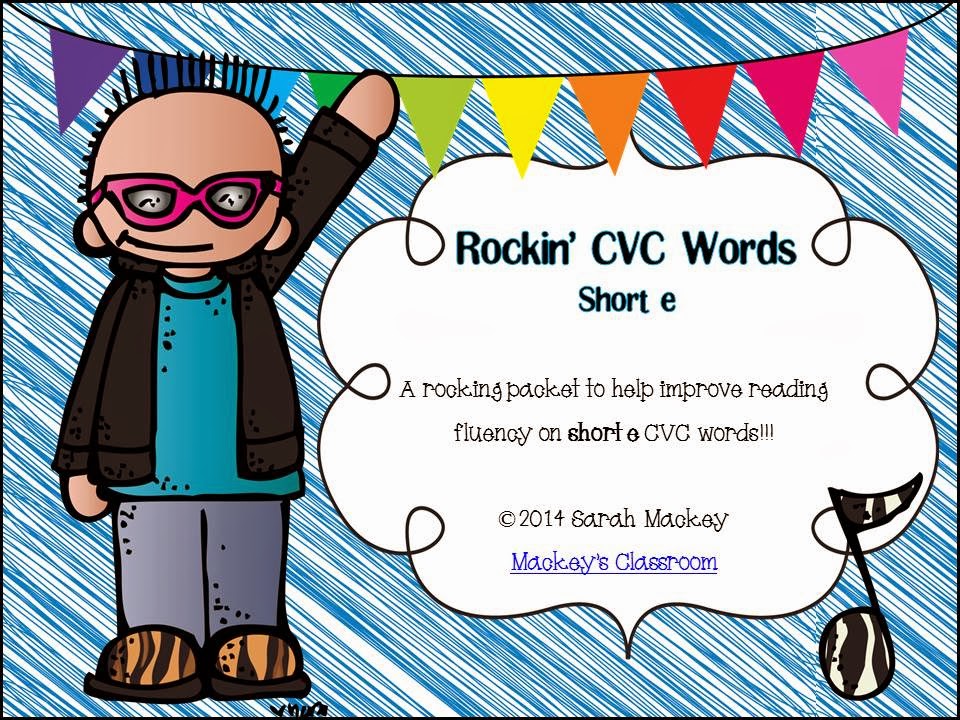 Mackey's Classroom: FREE CVC Packet {Short A}