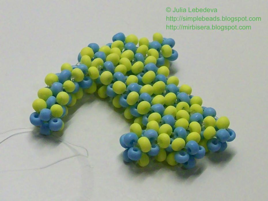 Бисероплетение для самых-самых начинающих: Символ доллара